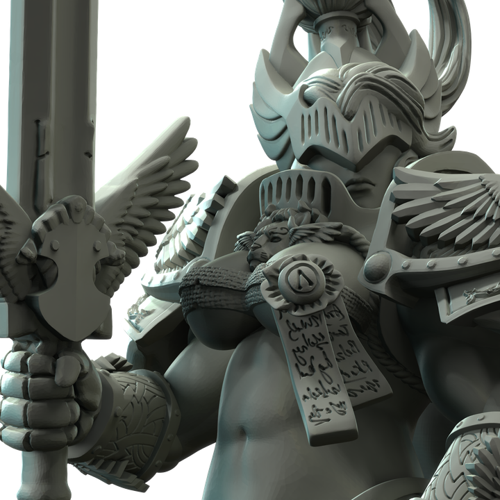 3D Printable 040 ROMANUS Modular Retconia Female Custodian Imperial ...