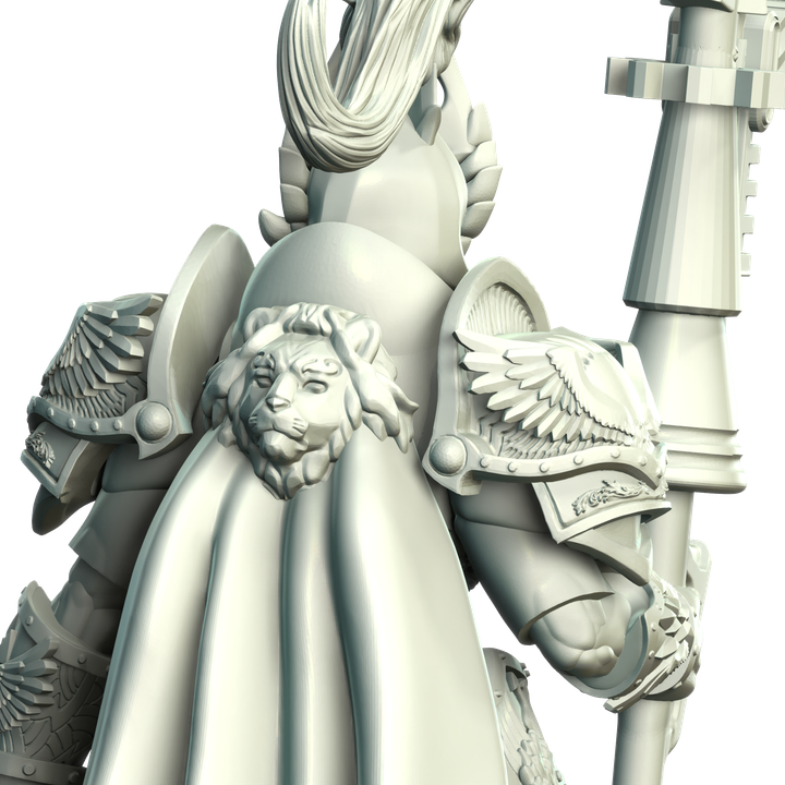 3D Printable 040 ROMANUS Modular Retconia Female Custodian Imperial ...