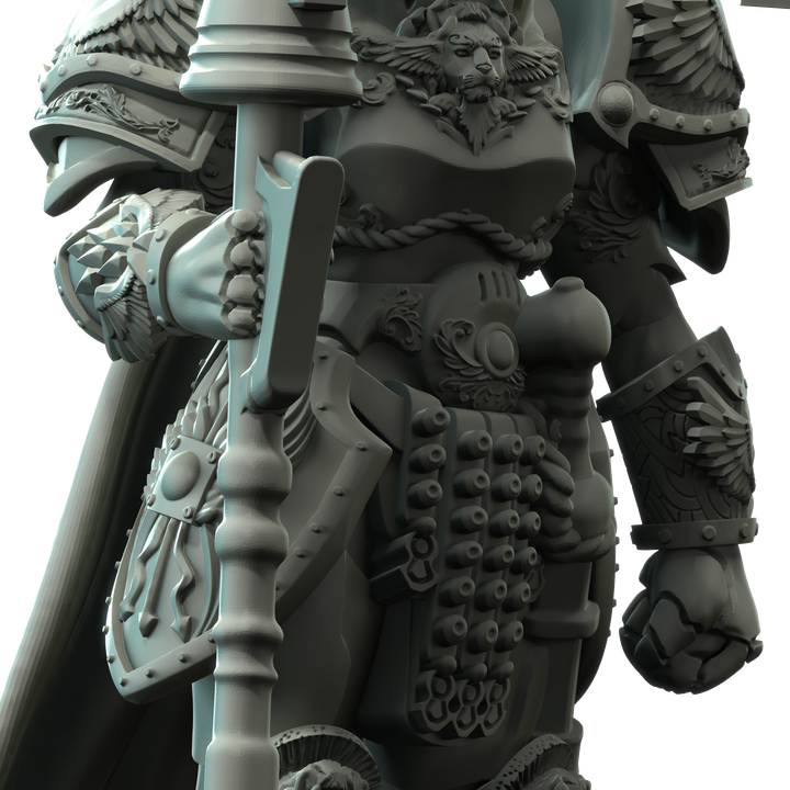 3D Printable 040 ROMANUS Modular Retconia Female Custodian Imperial ...