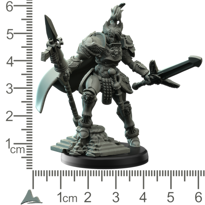 3D Printable 040 ROMANUS Modular Retconia Female Custodian Imperial ...