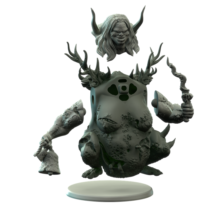 3D Printable 041 GENETIST FLESHSCULPTER Unclean Gorlock the Great ...