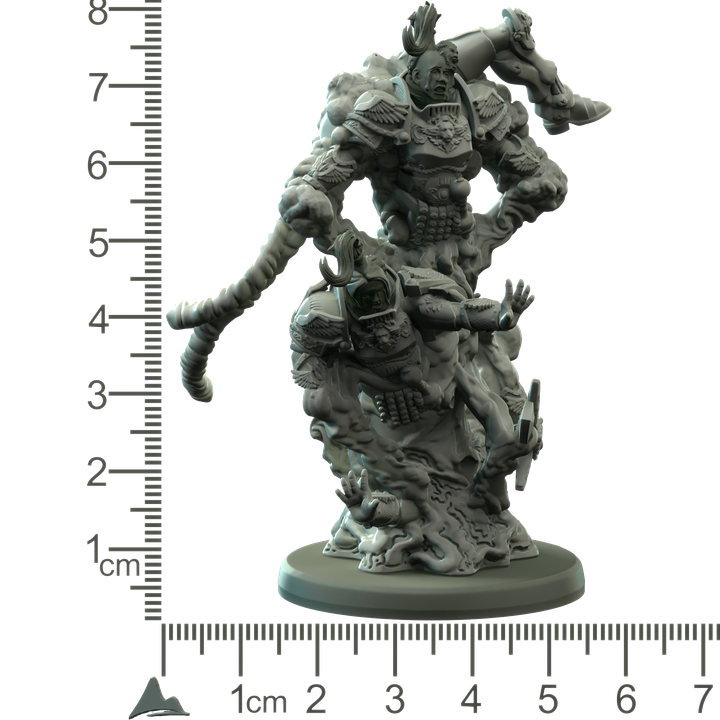 3D Printable 041 GENETIST FLESHSCULPTER Corrupted Macabre Human Pillars ...