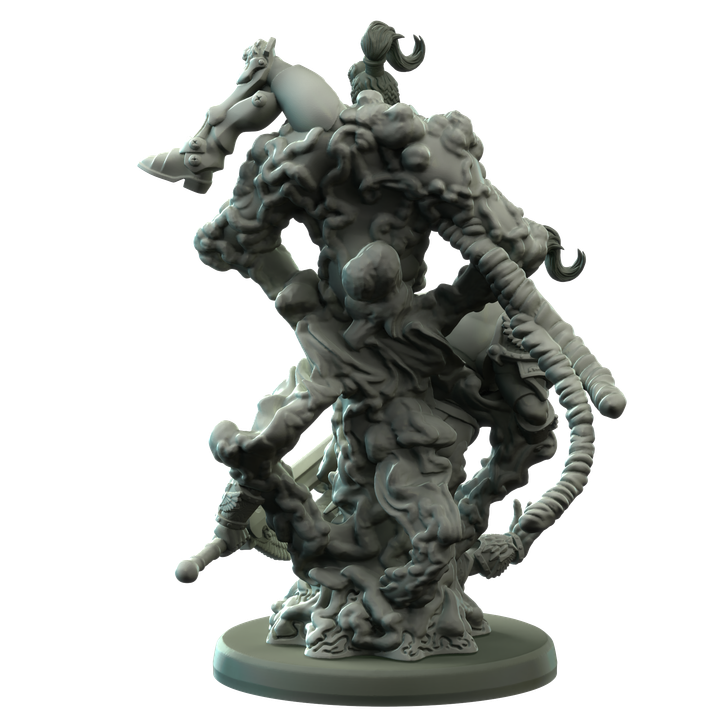 3D Printable 041 GENETIST FLESHSCULPTER Corrupted Macabre Human Pillars ...
