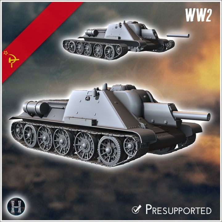 3D Printable Russian tanks pack No. 1 (T-34 and variants) - Soviet army ...