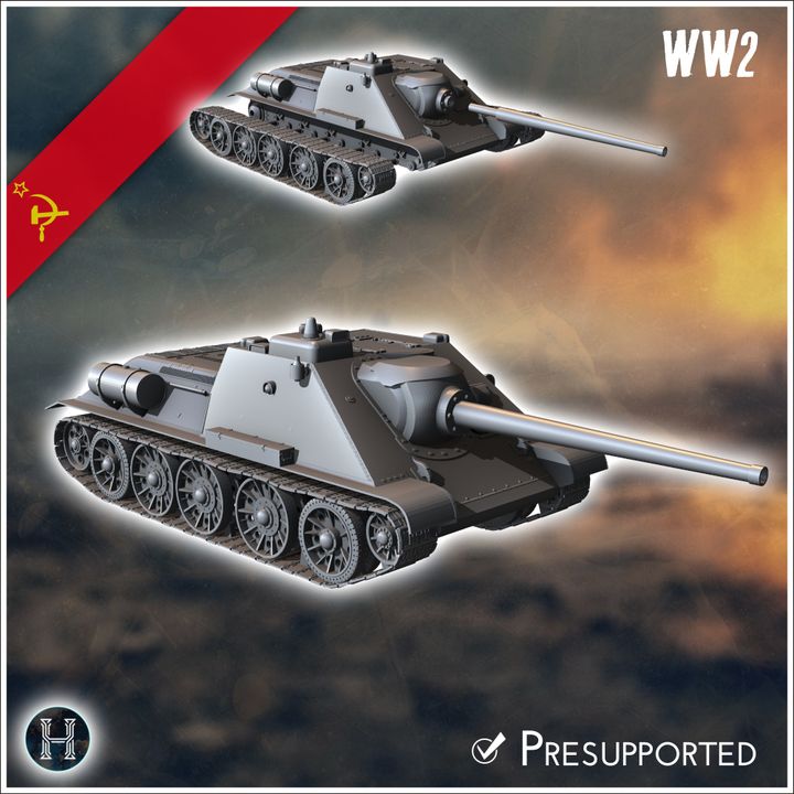 3D Printable Russian tanks pack No. 1 (T-34 and variants) - Soviet army ...