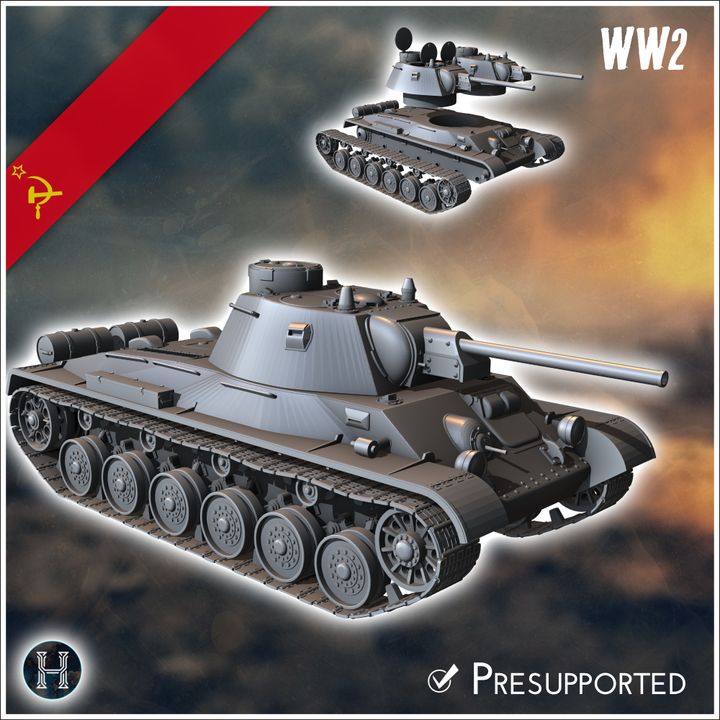 3D Printable Russian tanks pack No. 1 (T-34 and variants) - Soviet army ...