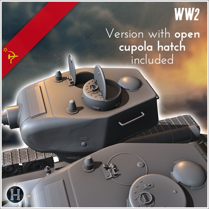 3D Printable T-34-85 M1943 - Soviet army WW2 Second World East front ...