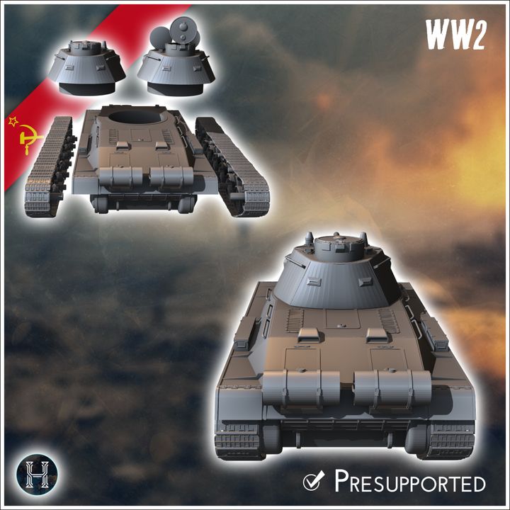 3D Printable T-34M A-43 - Soviet army WW2 Second World East front ...