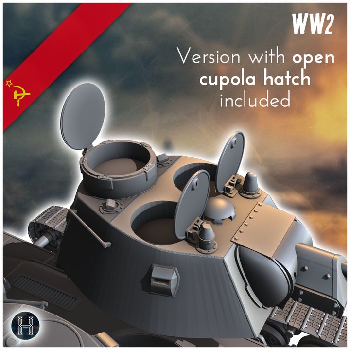 3D Printable T-34M A-43 - Soviet army WW2 Second World East front ...