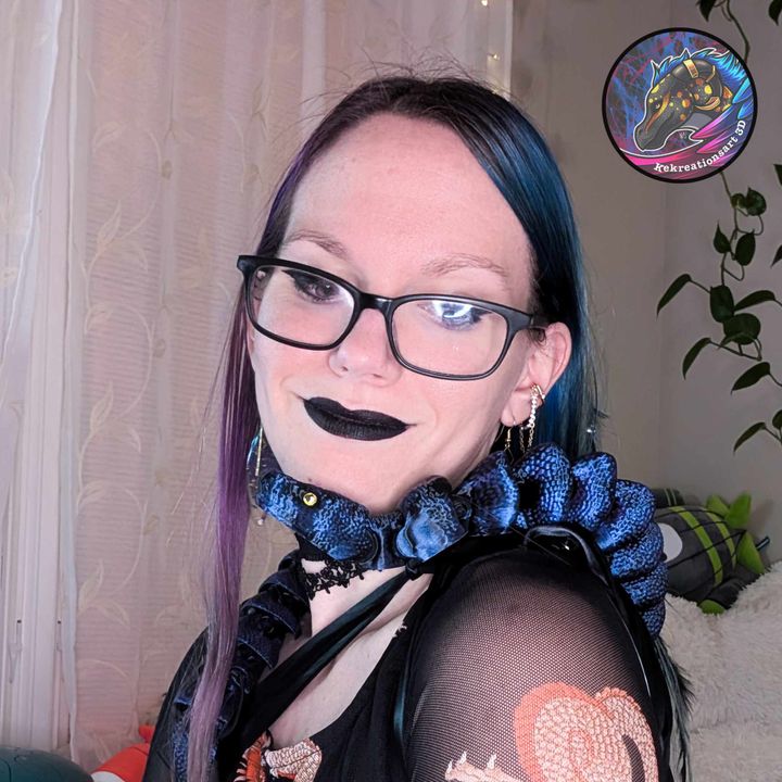 3D Printable Snake Finger + Shoulder Puppet by Kirsten M