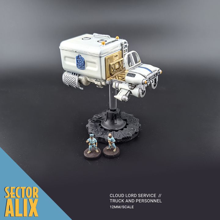 3D Printable SECTOR ALIX - CLOUD LORD SERVICE EXPENSION PACK by Bishok