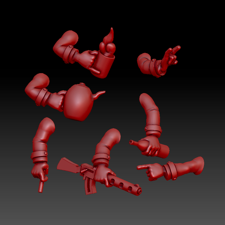 3D Printable Western Arnyaran Extra Arms 1 by Josh Qualtieri
