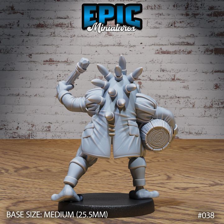 3D Printable River Folk Set / Fishfolk Warrior / Men-Fish Tribe Fighter ...