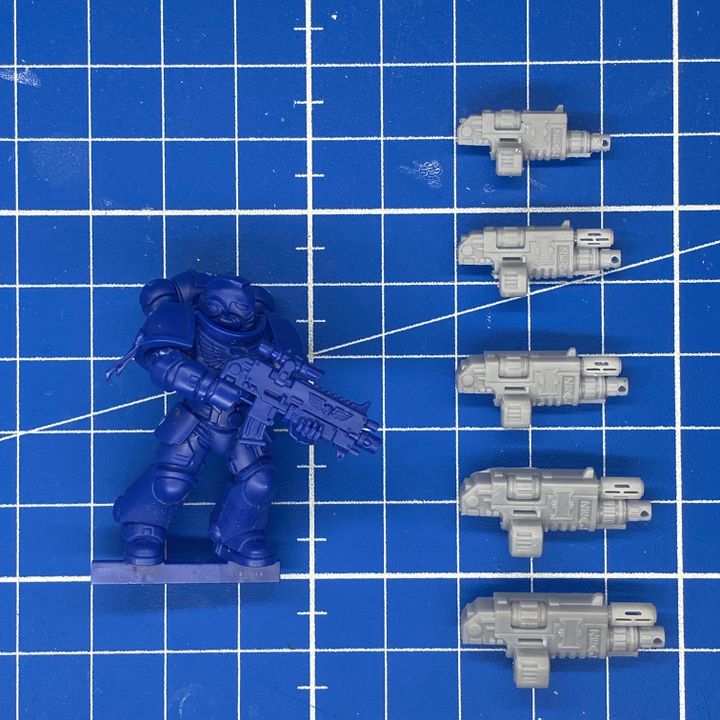 3D Printable Combi Weapon Melta Psychic Cannon ZEAL by AIR 3D STUDIOS