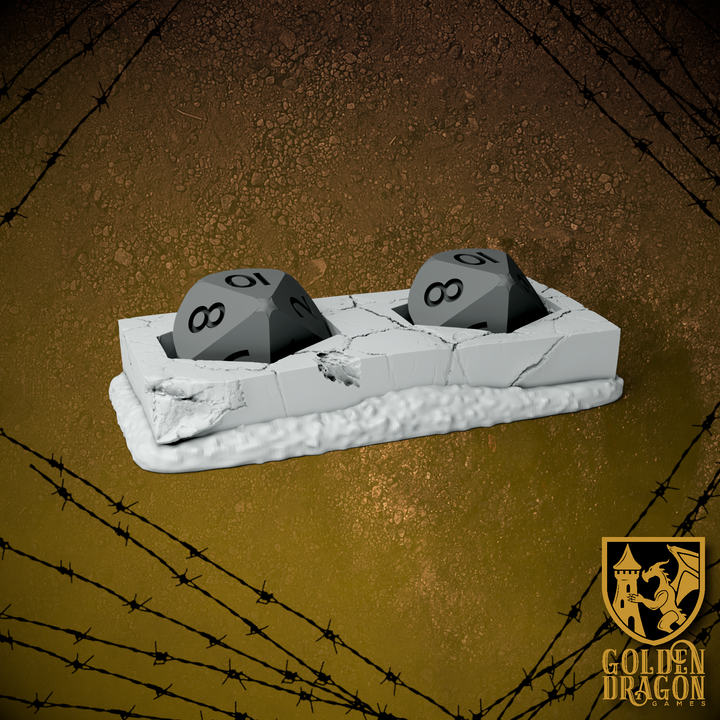 3D Printable Marcher Officer's Equipment by Golden Dragon Games