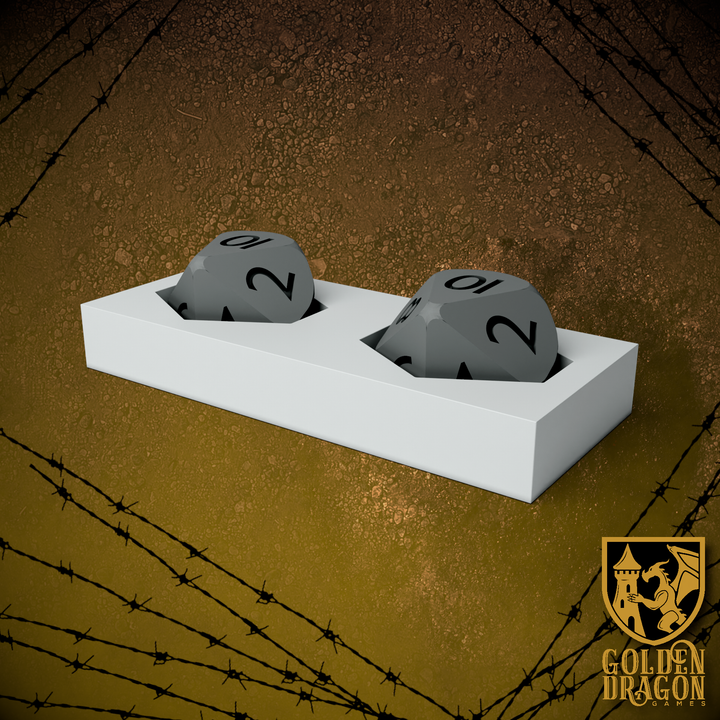 3D Printable Marcher Officer's Equipment by Golden Dragon Games