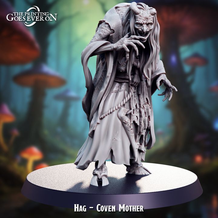 3D Printable Hags - Presupported by The Printing Goes Ever On