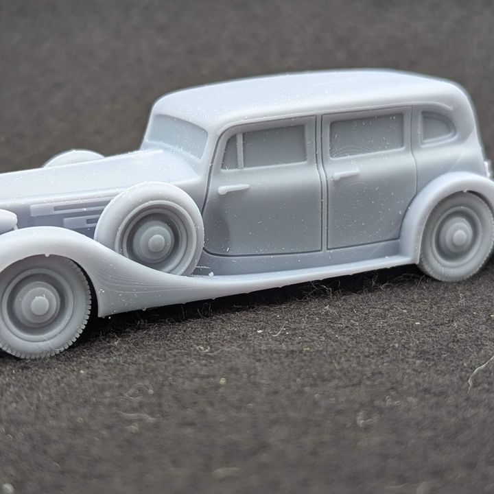 3D Printable Packard Twelve (Model 1936) (used by Stalin) (USSR, WW2 ...