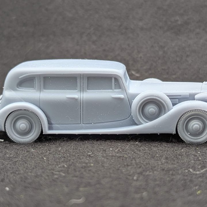 3D Printable Packard Twelve (Model 1936) (used by Stalin) (USSR, WW2 ...