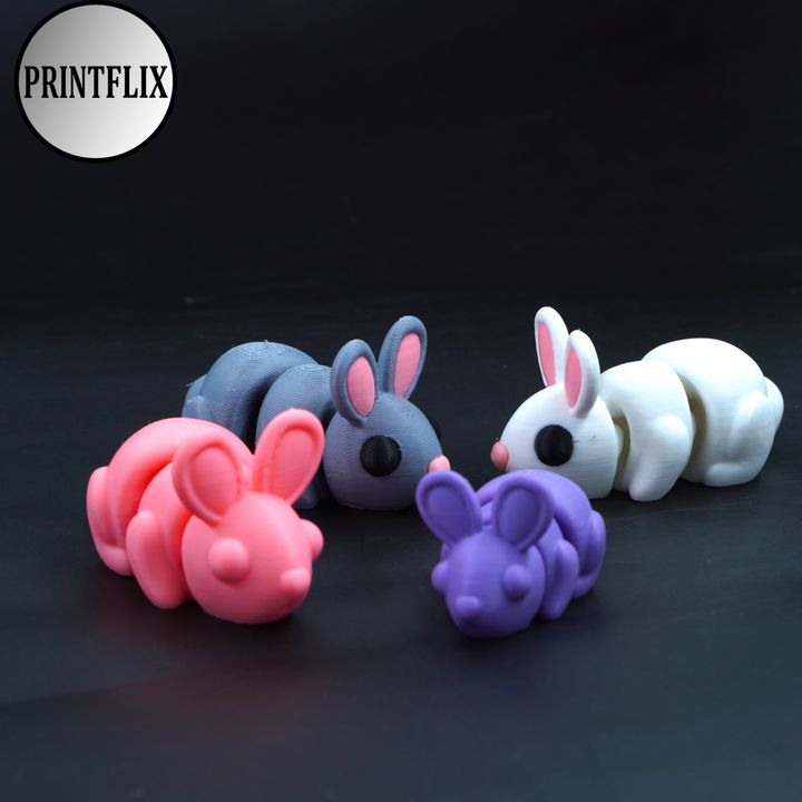 3D Printable FLEXI TINY MOUSE by Printflix