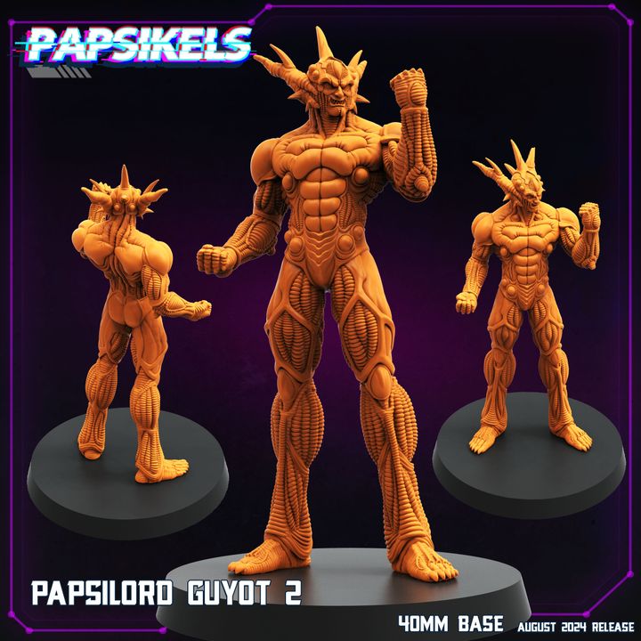 3D Printable PAPSILORD GUYOT by PAPSIKELS MINIATURES