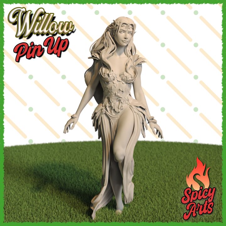 3D Printable Willow - FULL COLLECTION by Spicy Arts
