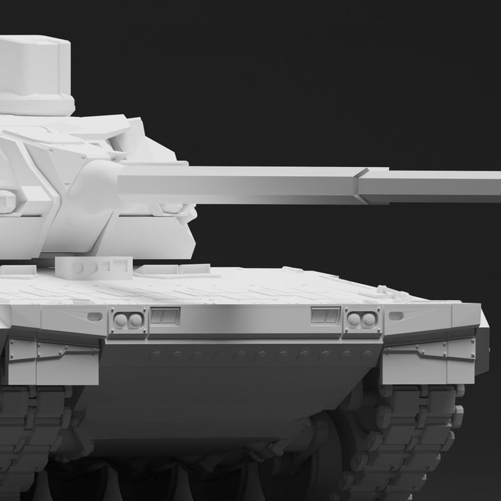 3D Printable EMBT ADT 140 by The Military Industrial Complex