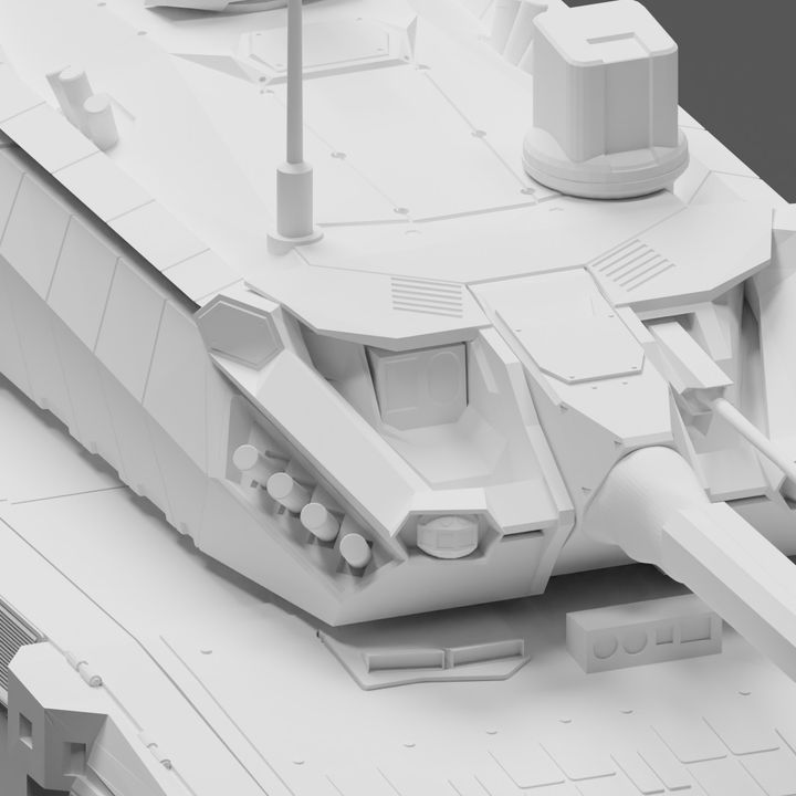 3D Printable EMBT ADT 140 by The Military Industrial Complex