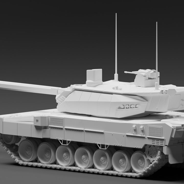 3D Printable EMBT ADT 140 by The Military Industrial Complex