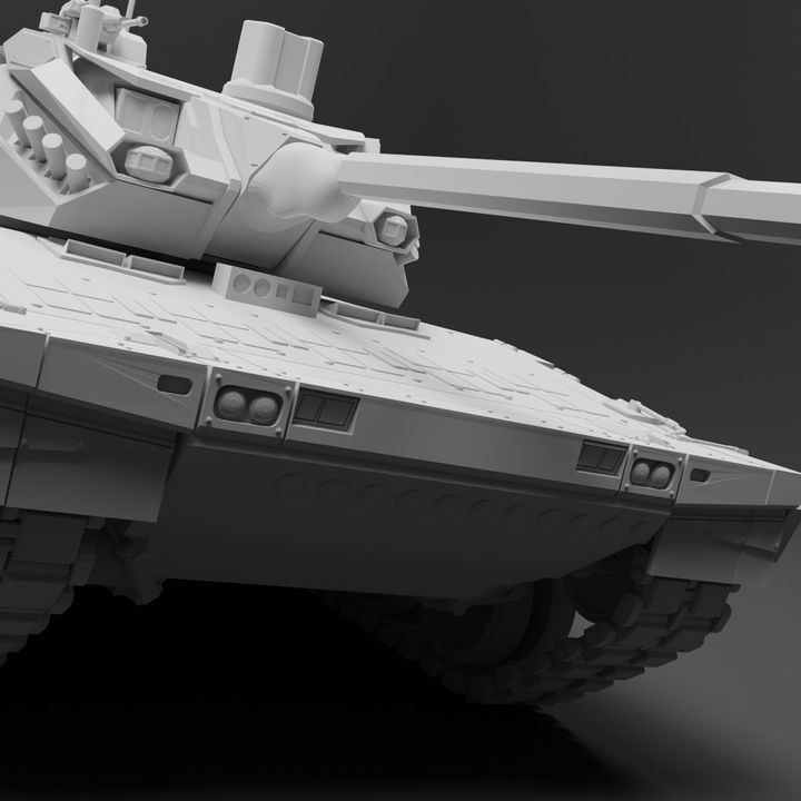 3D Printable EMBT ADT 140 by The Military Industrial Complex