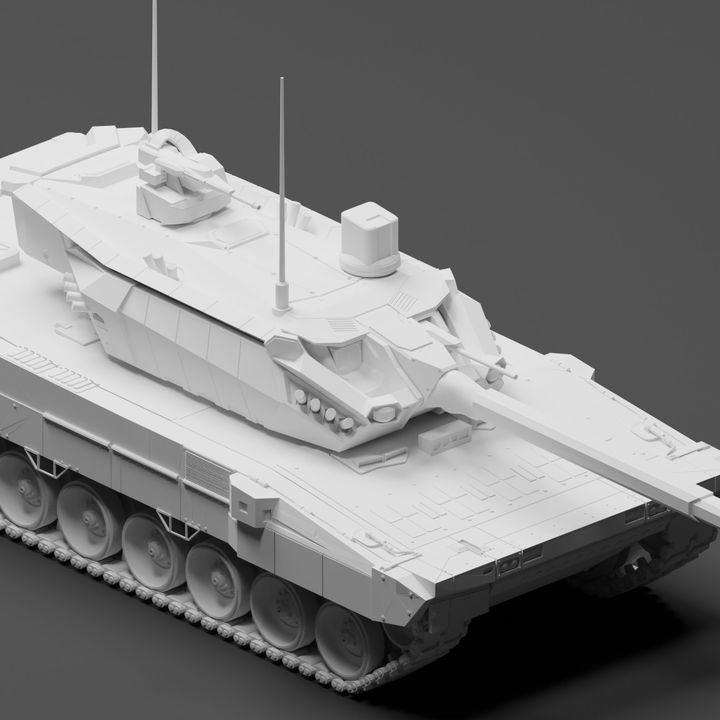 3D Printable EMBT ADT 140 by The Military Industrial Complex