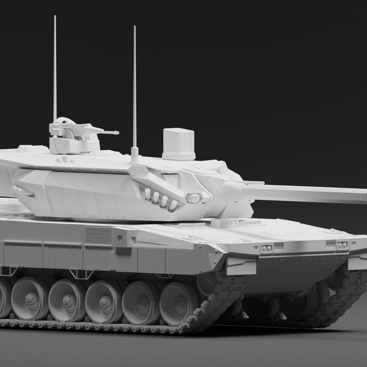 3D Printable EMBT ADT 140 by The Military Industrial Complex