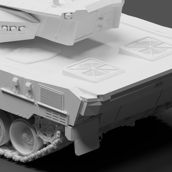 3D Printable EMBT ADT 140 by The Military Industrial Complex