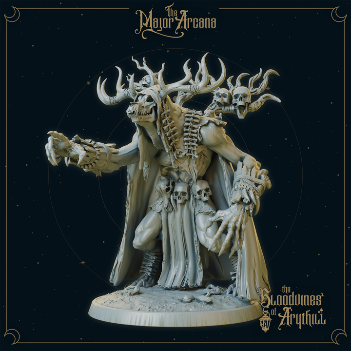 3D Printable Wendigo - Undead Gnoll by The Shattered Realms