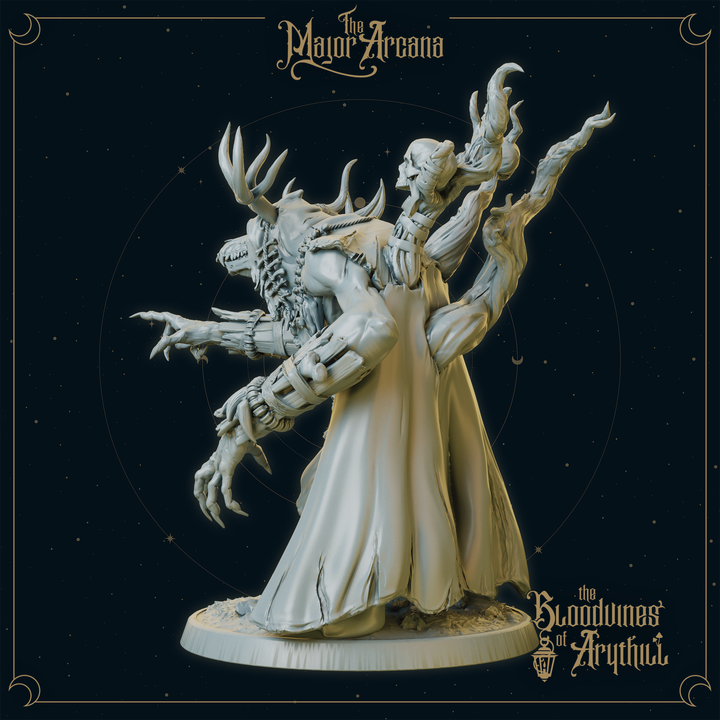 3D Printable Wendigo - Undead Gnoll by The Shattered Realms