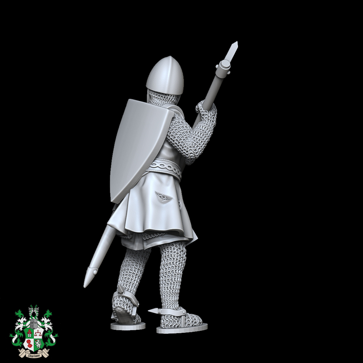 3D Printable Leopold V, Duke of Austria (partially modular & over 12 ...