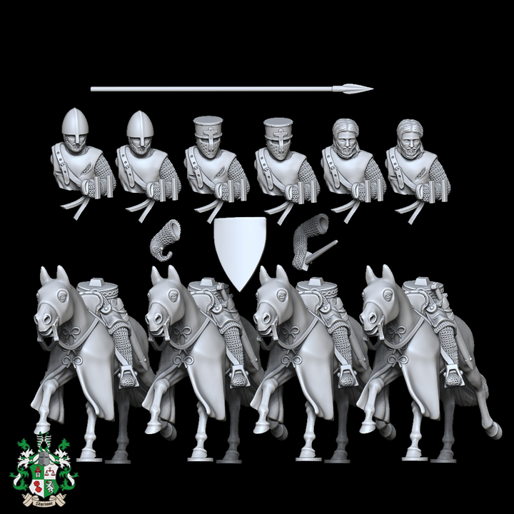 3D Printable Leopold V, Duke of Austria (partially modular & over 12 ...