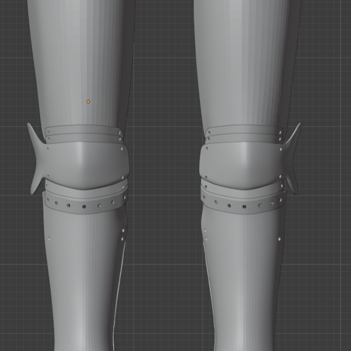 3D Printable Platelegs, Greaves, Poleyn, Cuisse by Brian