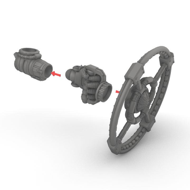 3D Printable Project IronHorse Conversion Kit For Lancing Knights by ...