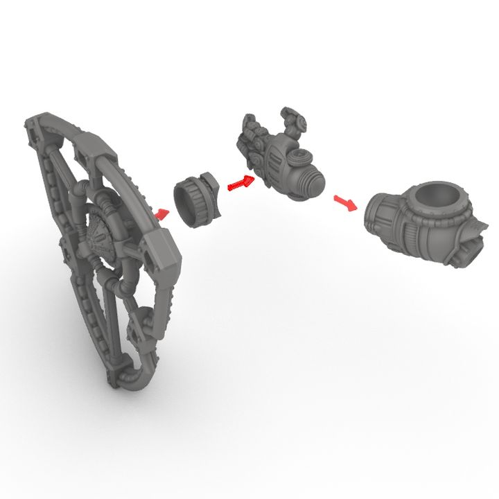 3D Printable Project IronHorse Conversion Kit For Lancing Knights by ...