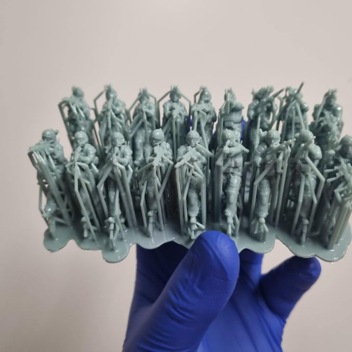 3D Printable GUNSLINGER: United States QRF Squad (75th Ranger Regt ...