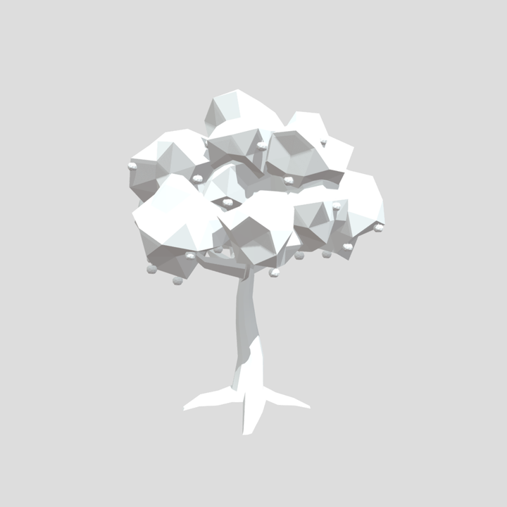3D Printable Apple Tree by Sar