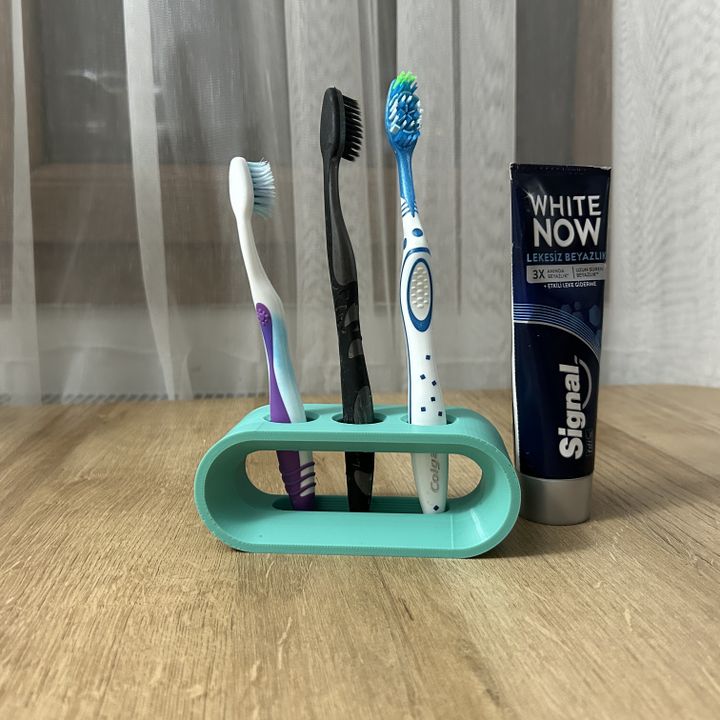 3D Printable Toothbrush Holder by Bekir