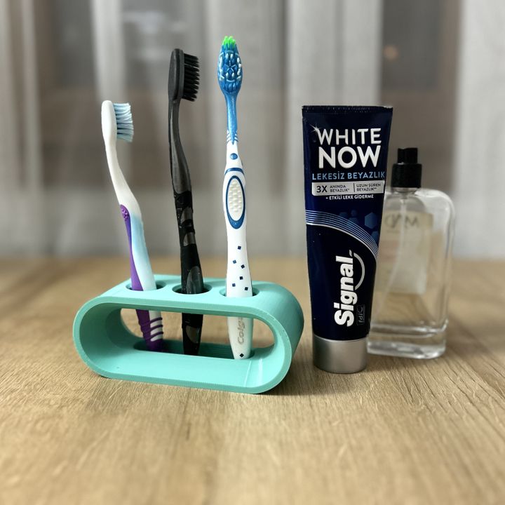3D Printable Toothbrush Holder by Bekir