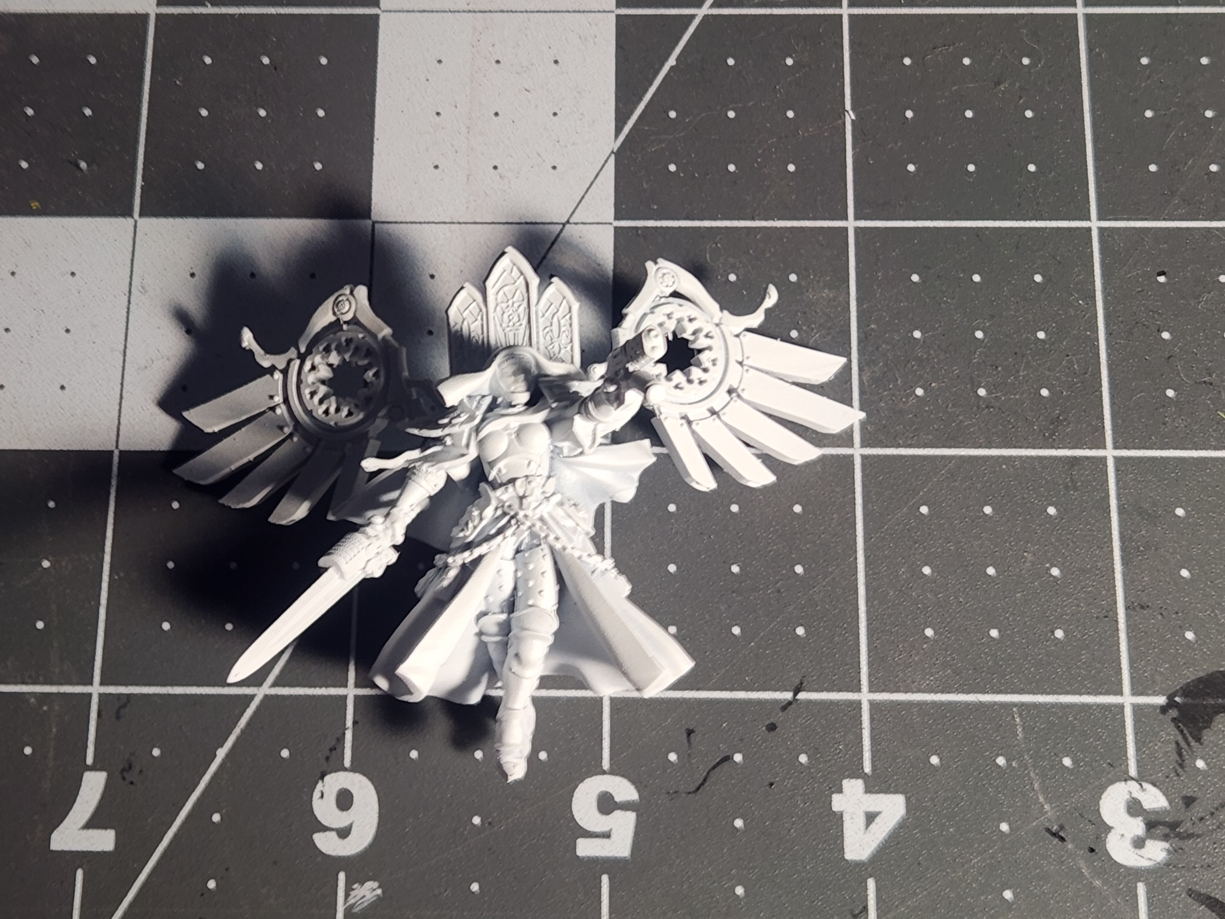 3D Printable Mother Superior with Jump Pack (option) Cyber Forge by ...