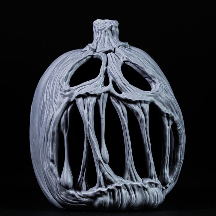 3D Printable Screaming Pumpkin (Pre-Supported) by Fotis Mint Studios