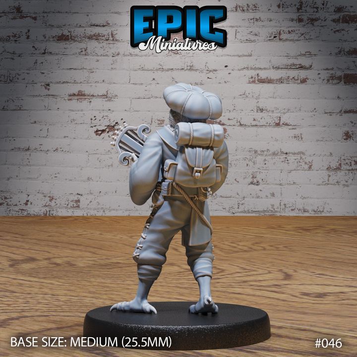 3D Printable Kenku Bird Tribe Set B / Avian Humanoid / Crow Folk ...