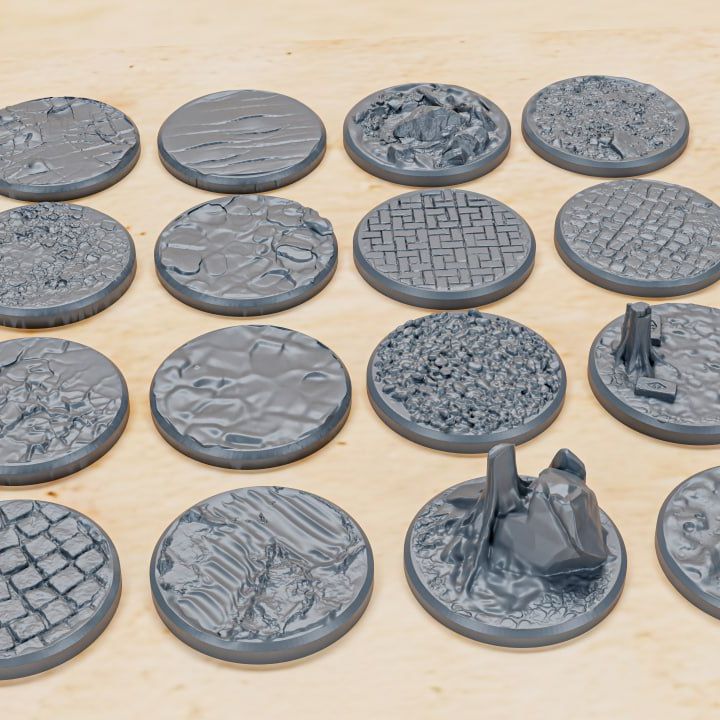 3D Printable STL PACK - Objective markers 40mm + 60mm and other Bolt ...