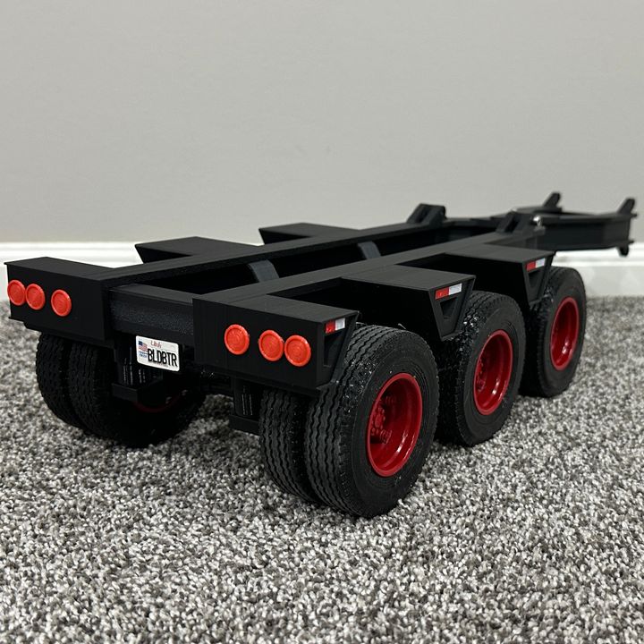 3D Printable Skeeter Lowboy 1/14 scale by Build It Better