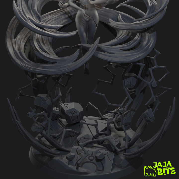 3D Printable Outsider Goddess Shard by Olya Strashevych